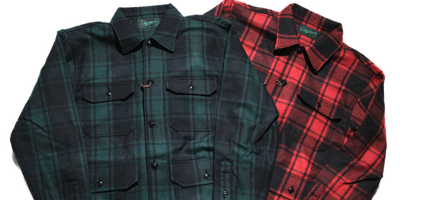 Stevenson Overall Co. "Woodlander" Woollen Jacketed Shirt - CORLECTION