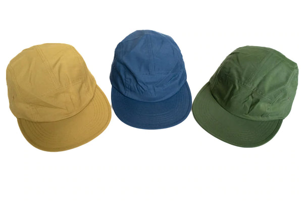 JAPAN BLUE COTTON/NYLON 5 PANELS CAP - CORLECTION