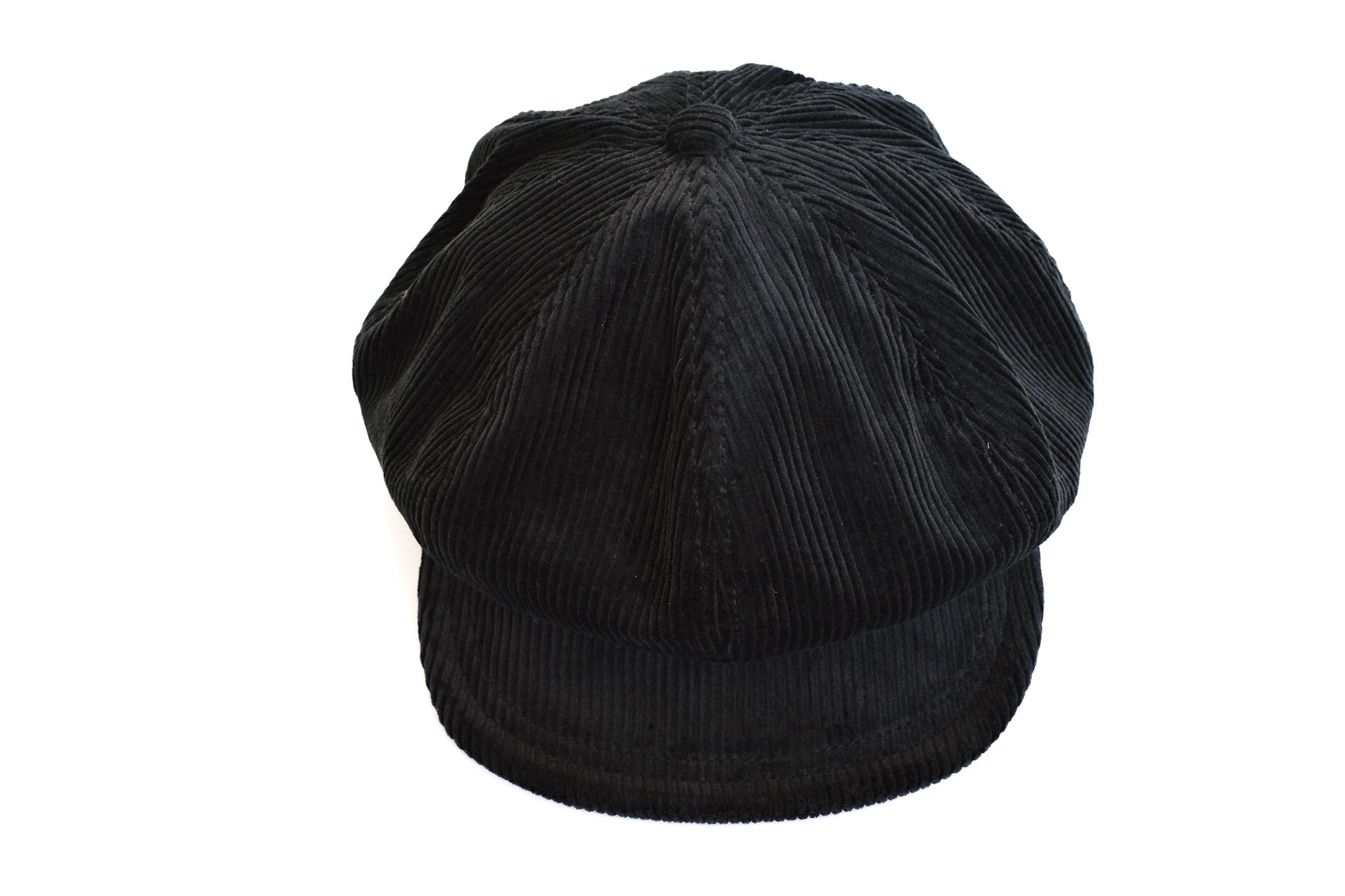 Freewheelers Corduroy "Jam Buster" Cap (Black) - CORLECTION