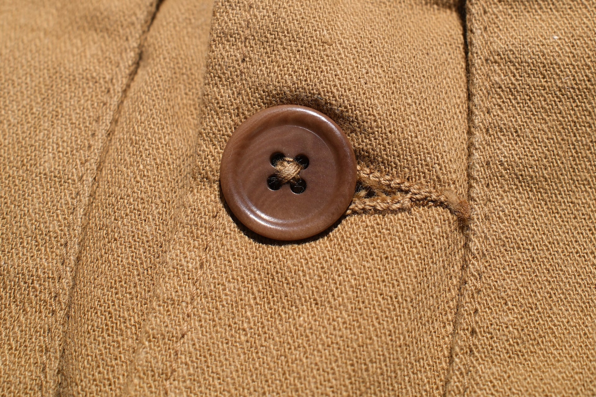 Warehouse Co Lightweight Selvage Dobby Fishing Vest (Brown) - CORLECTION