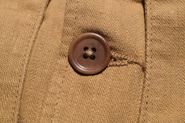 Warehouse Co Lightweight Selvage Dobby Fishing Vest (Brown) - CORLECTION