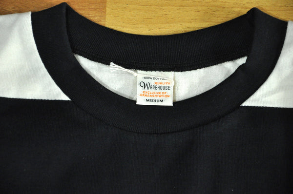 Warehouse 5.5oz Loopwheeled Border Tees - CORLECTION