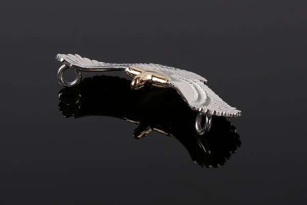 First Arrow's Eagle Pendant With Ruby Eyes (Medium) - CORLECTION