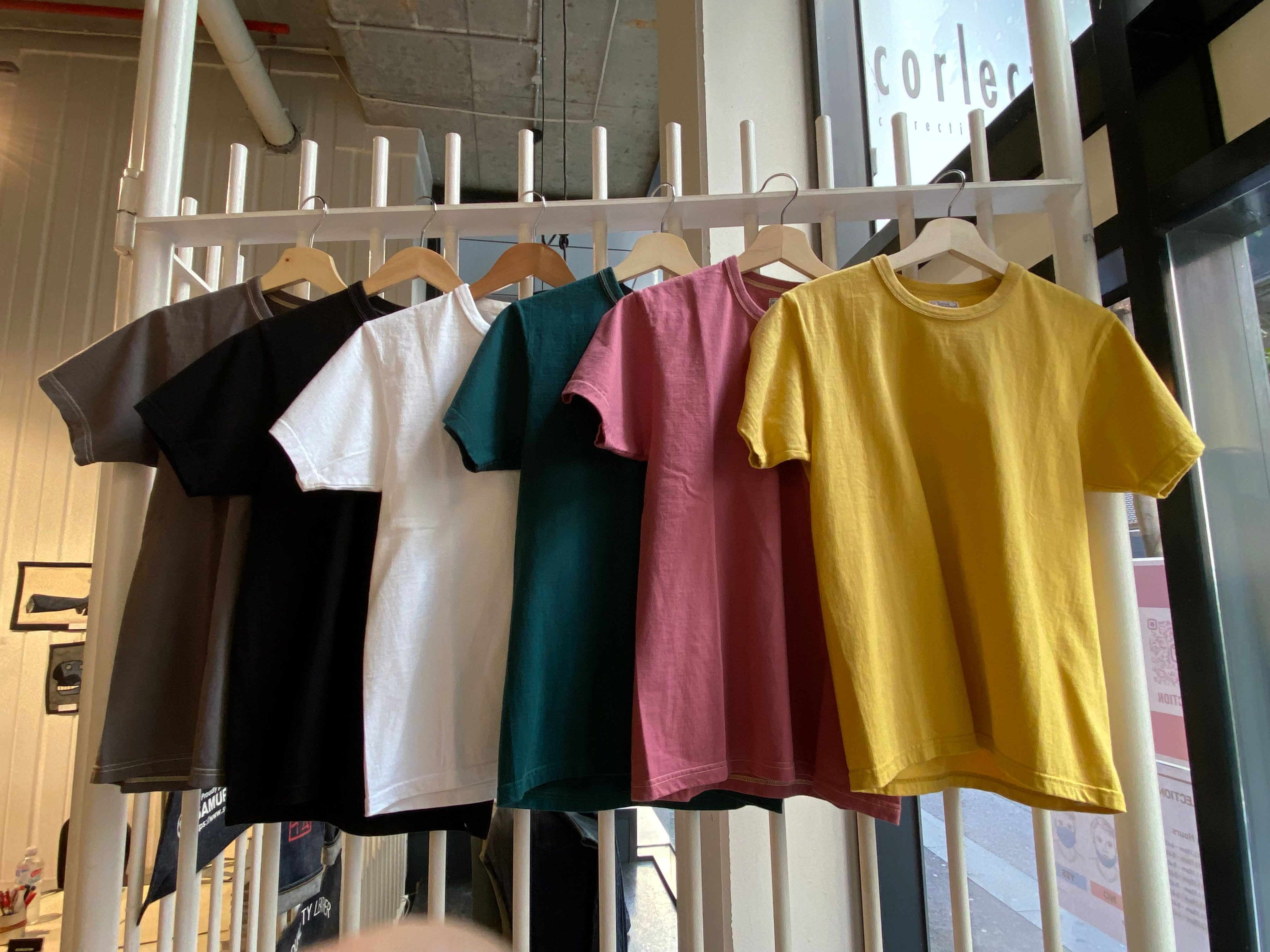 The Flat Head 9oz Loopwheeled Plain Tee - CORLECTION