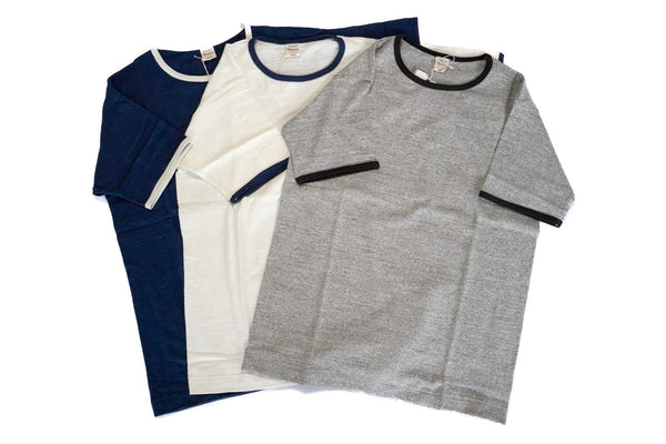 Warehouse 5.5oz "Ringer" Loopwheeled Tees - CORLECTION