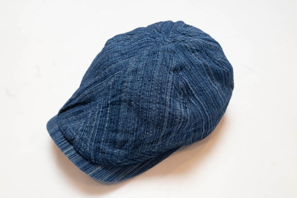 SAMURAI NATURAL INDIGO WORKER CAP - CORLECTION