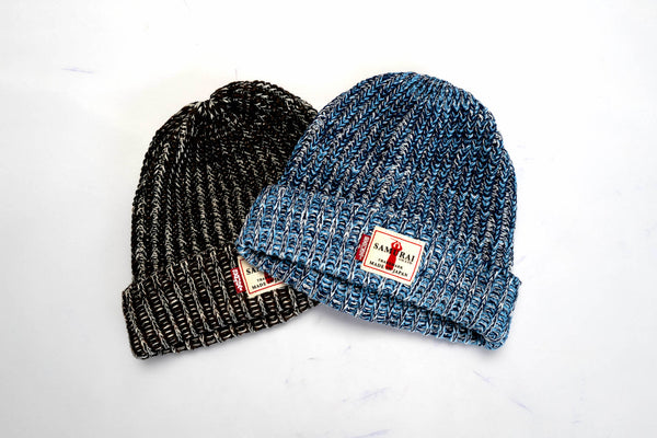 SAMURAI COTTON KNIT BEANIE - CORLECTION