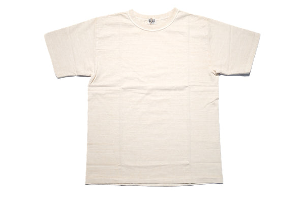 Dubble Works 7.7oz "Fallen Cotton" Loopwheeled Pigment-Dyed Tee (Cream ...